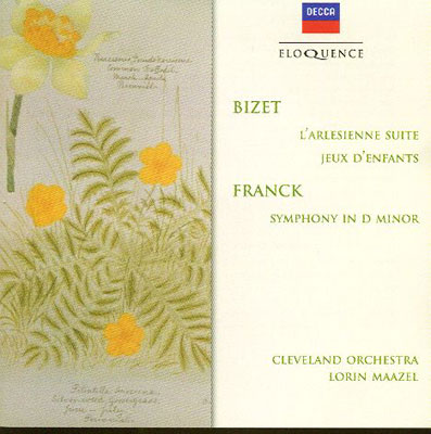 Carmen Suites.1, 2 / Symphony: Maazel / Cleveland.o : Bizet / Franck ...