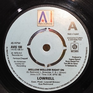 Mellow Mellow Right On : Lowrell | HMV&BOOKS online - AVIS108