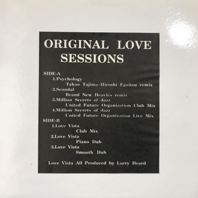 Sessions : Original Love | HMV&BOOKS online - NONE