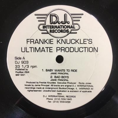 Ultimate Production : Frankie Knuckles | HMV&BOOKS online - DJ903