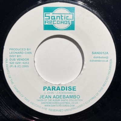 Paradise : Jean Adebambo | HMV&BOOKS online - SAN0012