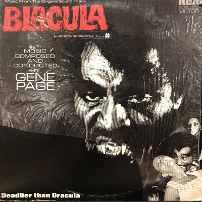 【中古:盤質B】 Blacula : Gene Page | HMV&BOOKS online - LSP4806