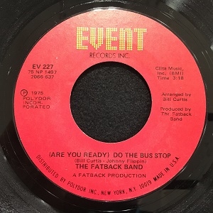 Do The Bus Stop : Fatback Band | HMV&BOOKS online - EV227