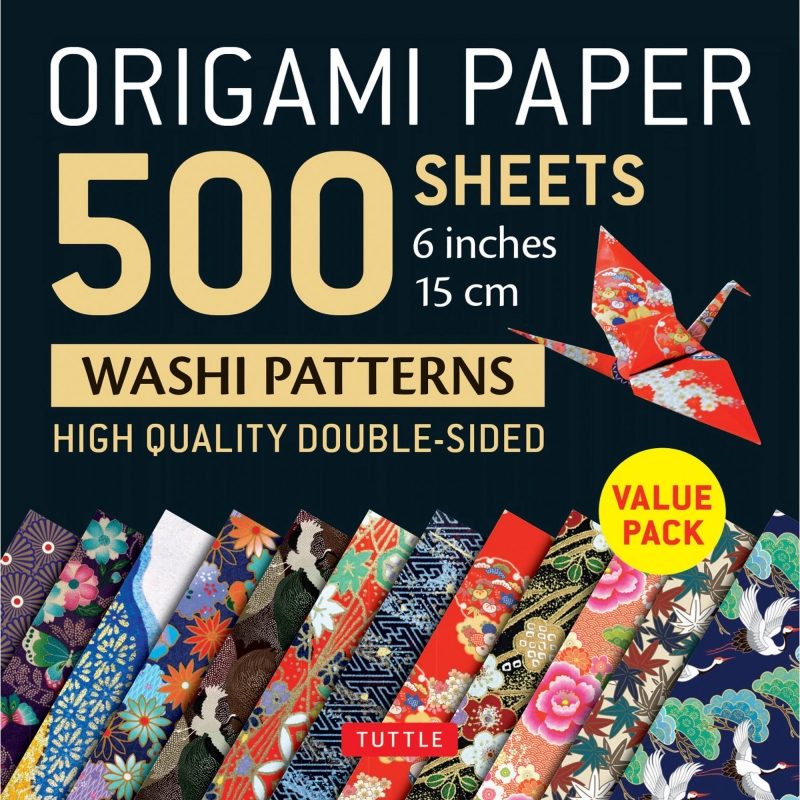 Origami Paper Washi Patterns 6 500s : Tuttle Publishing | HMV&BOOKS ...