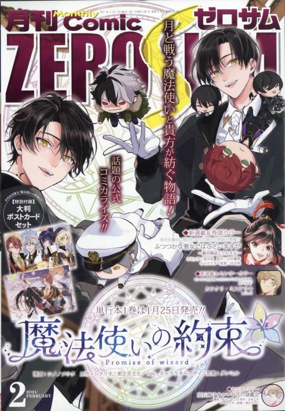 月刊Comic ZERO-SUM (コミックゼロサム)2021年 2月号 : コミックゼロサム(Comic ZERO-SUM)編集部 ...