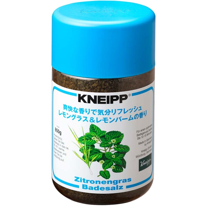 バスソルト / レモングラス&レモンバームの香り 850g : Kneipp（クナイプ） | morecos+ モアコス - 4580294850650