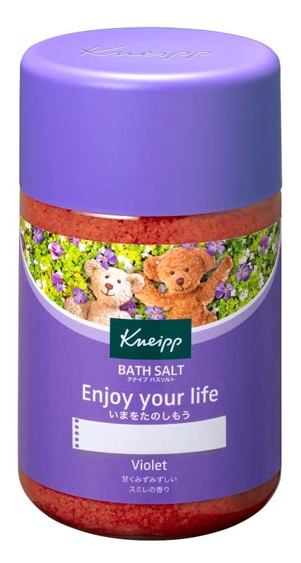 【数量限定】バスソルト / スミレの香り 850g : Kneipp（クナイプ） | morecos+ モアコス - 4580294850995