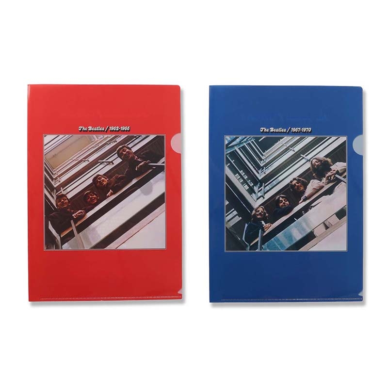 [HMV店舗在庫一覧] The Red and The Blue Album File Folder Set : The Beatles ...