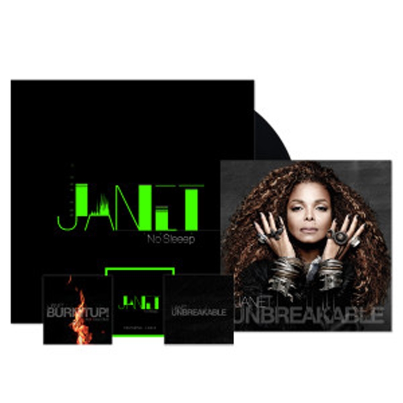 Unbreakable: Cd +No Sleeep Vinyl Single : Janet Jackson | HMV&BOOKS ...