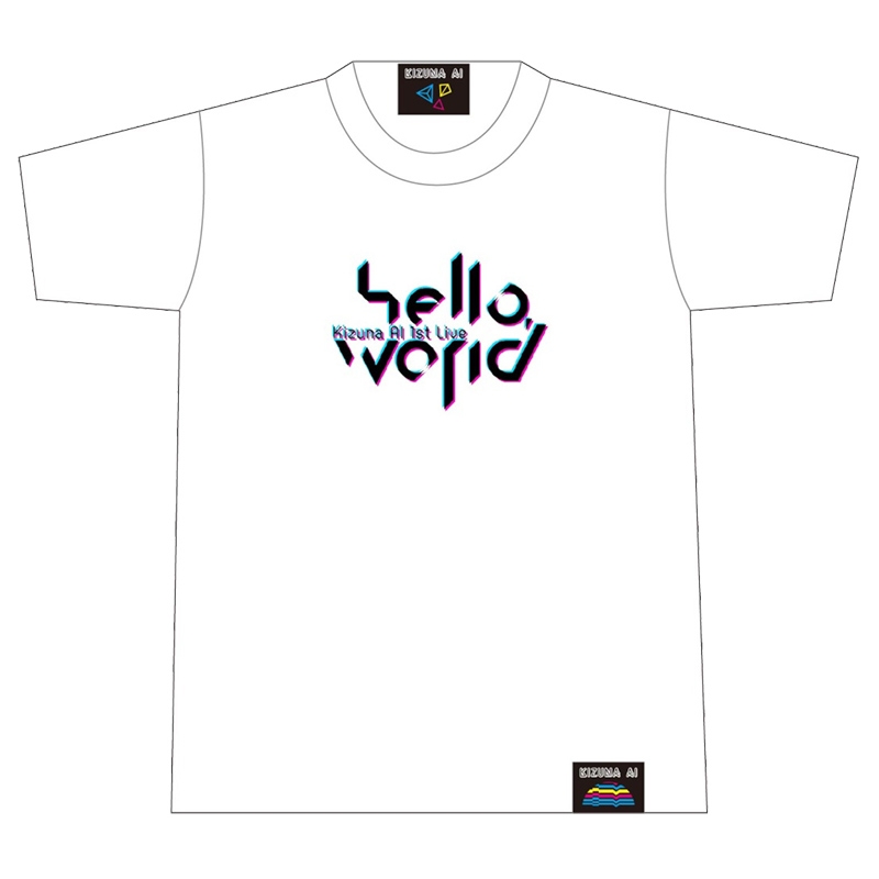 hello world ロゴTシャツ White [M] : キズナアイ | HMV&BOOKS online - KIZUNAAI16