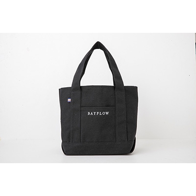 Bayflow 収納5ポケット Logo Tote Bag Book Black ローソン・hmv限定 : Brand Mook | HMV&BOOKS online : Online ...