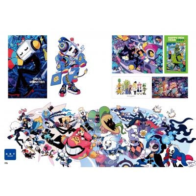 NELNAL作品集 MUTANT FRIENDS ILLUSTRATION & CHARACTER ART BOOK : Nelnal ...