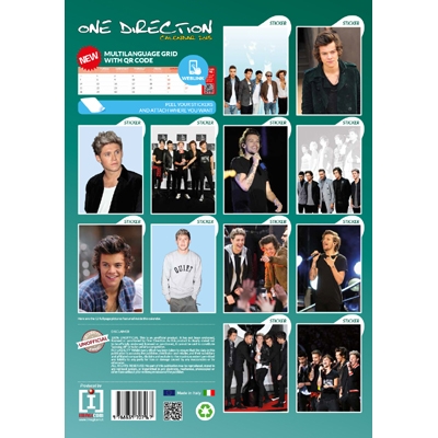ワン・ダイレクション / Square(Bt)/ 2015年カレンダー : One Direction | HMV&BOOKS online ...