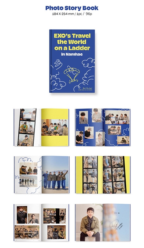 EXO（Suho） -PHOTO STORY BOOK : EXO's Travel the World on a Ladder in ...